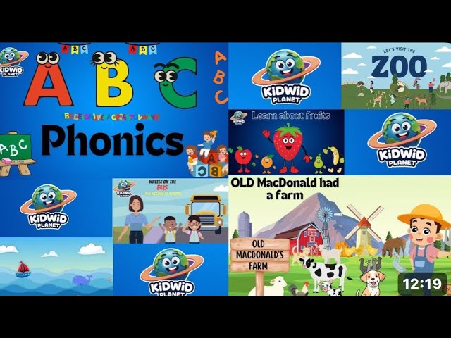 abc phonics song - Youtube Kids