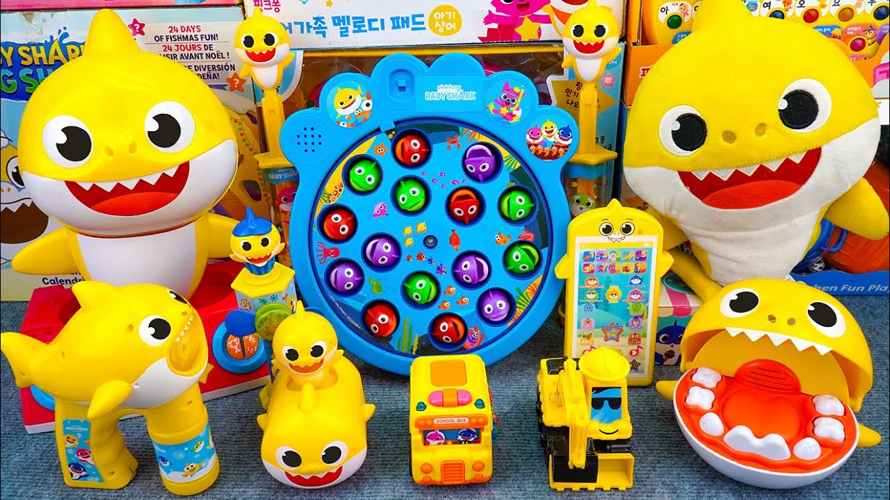 93 Mins Satisfying With Unboxing BABY SHARK Toys - Youtube Kids