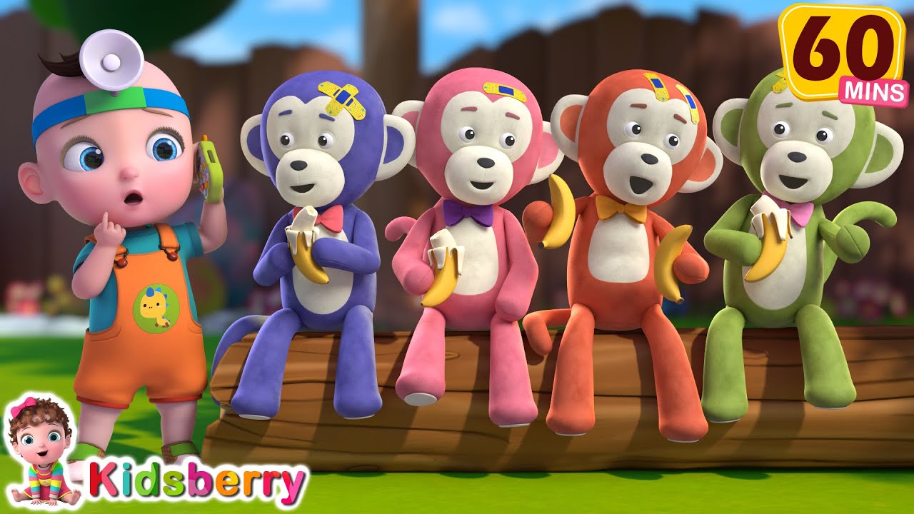 five little monkeys - Youtube Kids