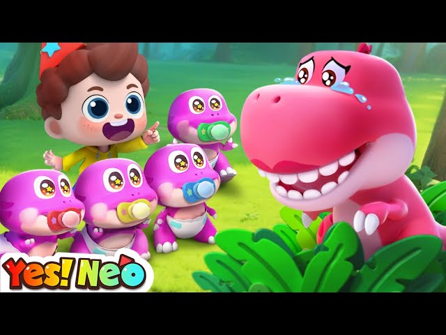Learn Numbers with Ten Little Dinosaurs - Youtube Kids