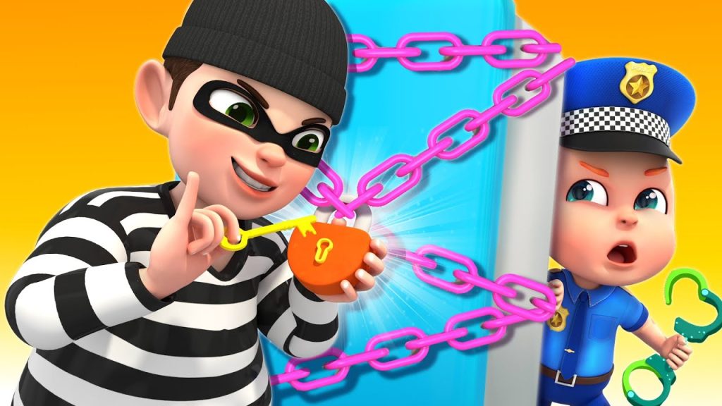 Police Officer Catchs the Thief! - Youtube Kids