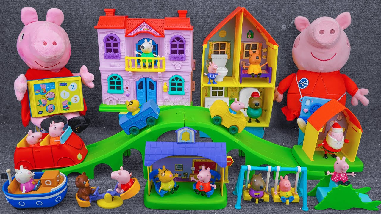 95 Minutes of Satisfying ASMR Unboxing | Adorable Peppa Pig All Around ...