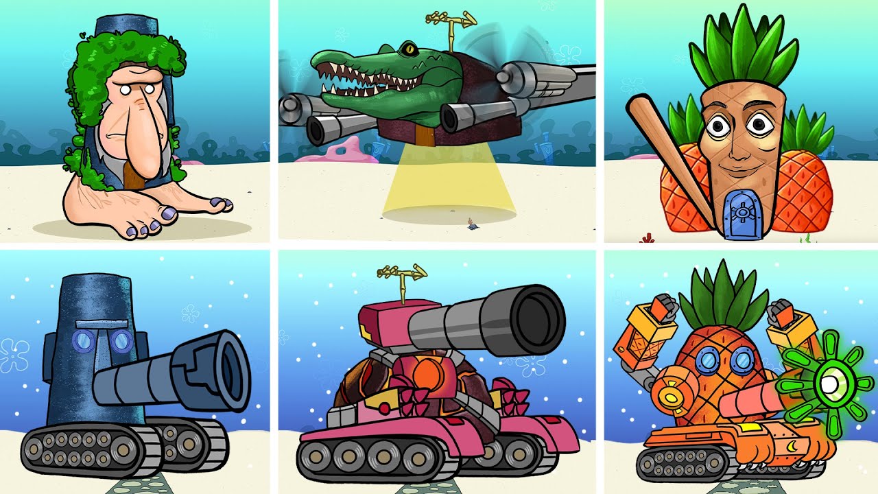 SpongeBob showdown - Youtube Kids