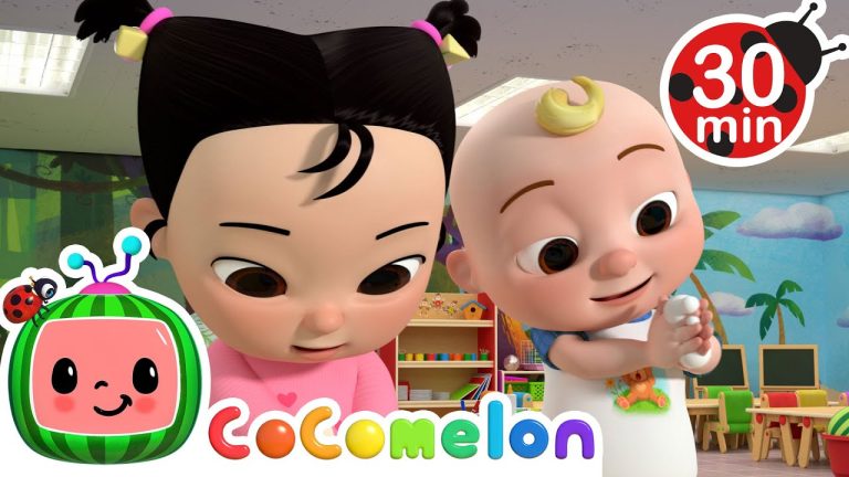 cocomelon wheels on the bus go round and round - Youtube Kids
