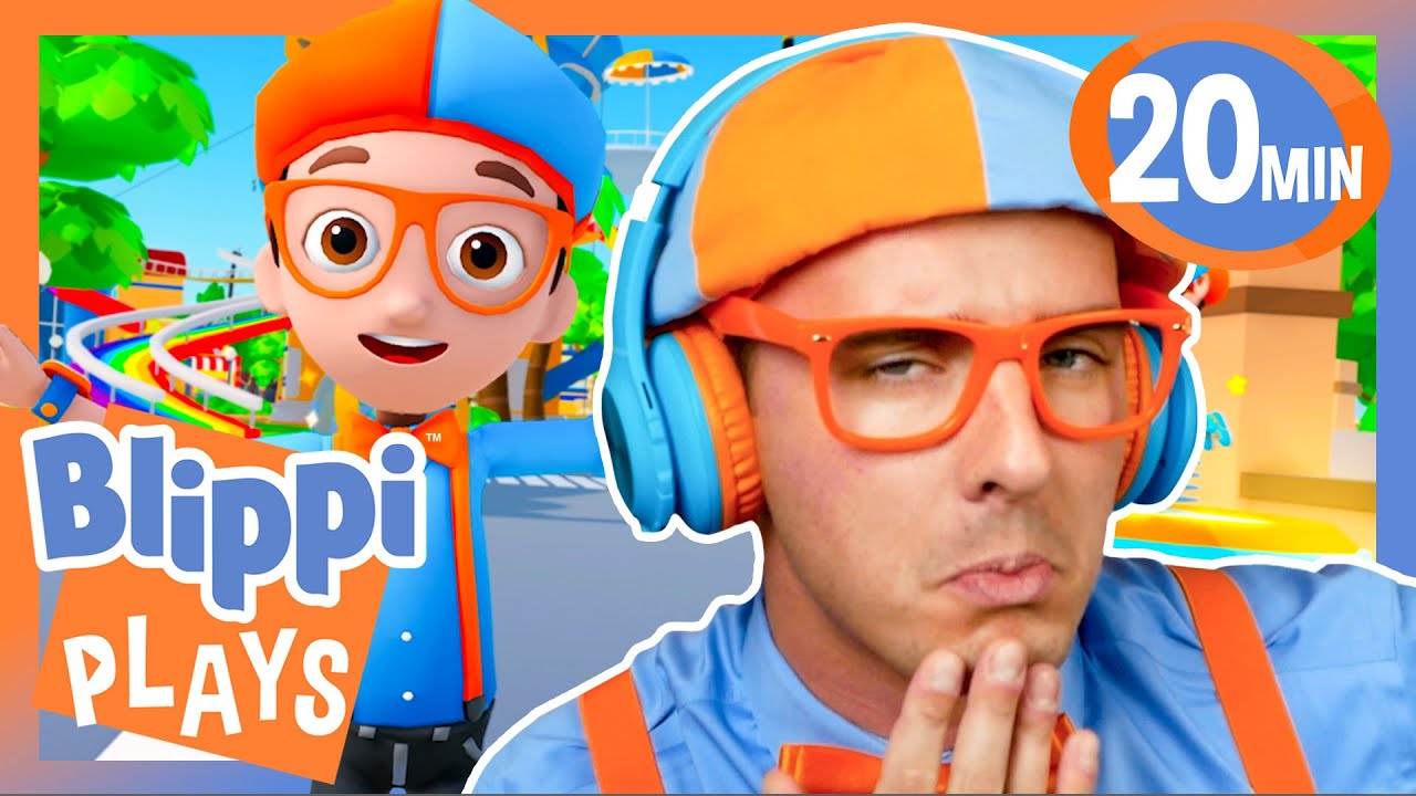 best of blippi plays roblox - Youtube Kids