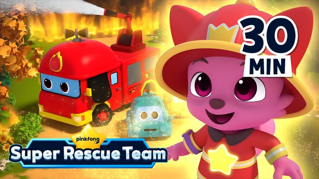 pinkfong super rescue team - Youtube Kids