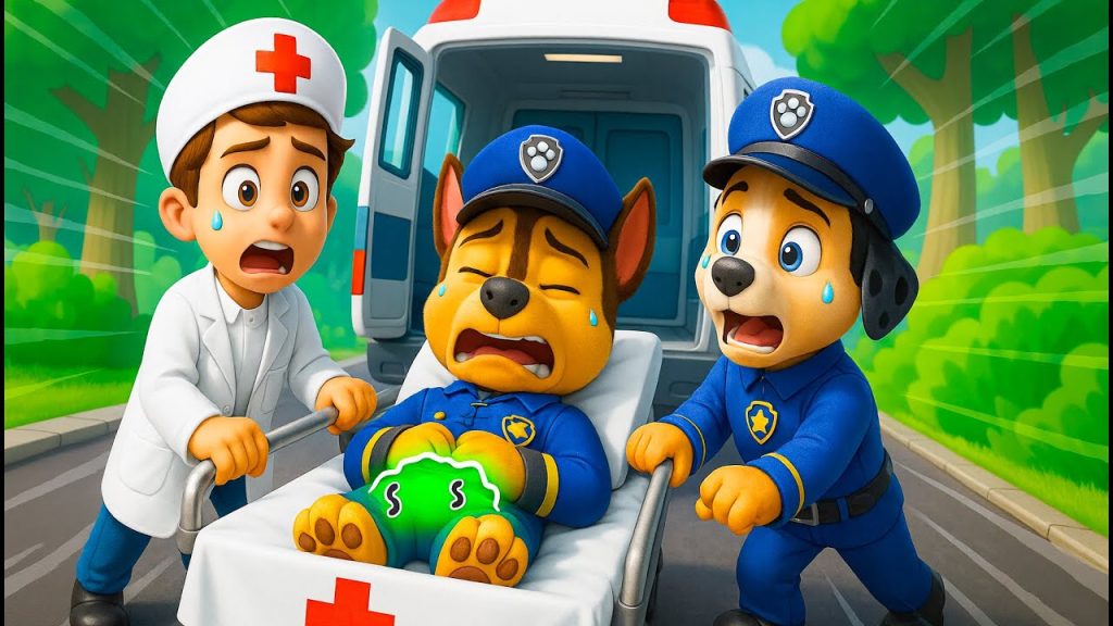 Officer Chase Gets Sick! - Youtube Kids