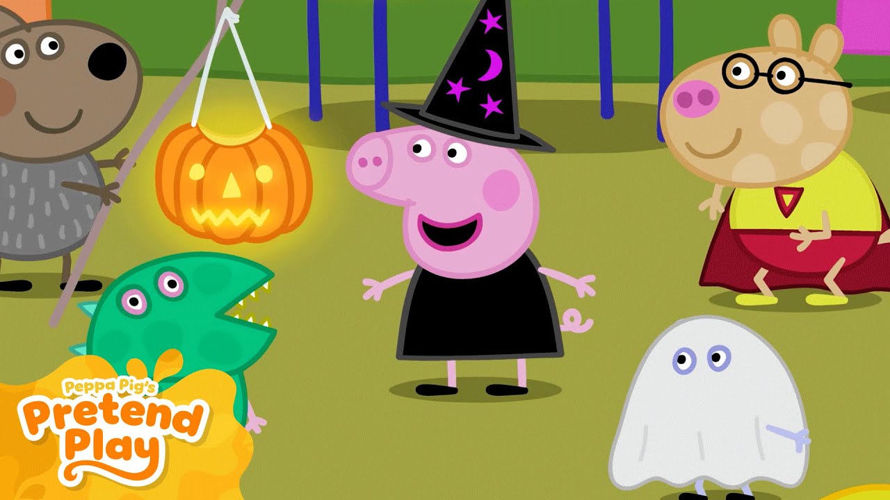 Peppa Pig costume party - Youtube Kids