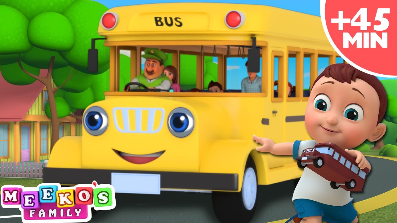 wheels on the bus baby meeko - Youtube Kids