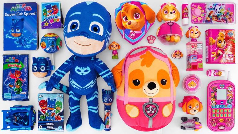 PJ Masks & Paw Patrol Skye Candy Toys - Youtube Kids