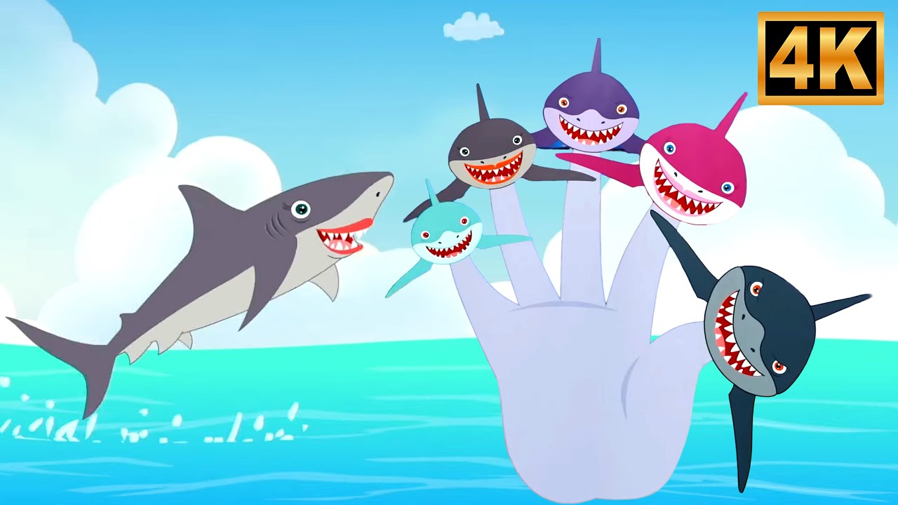 shark finger family song - Youtube Kids