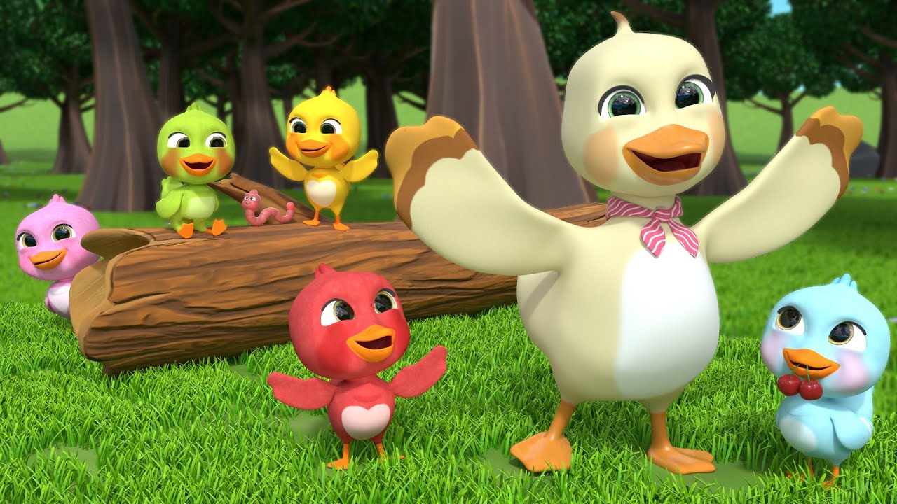 five little ducks super simple songs - Youtube Kids