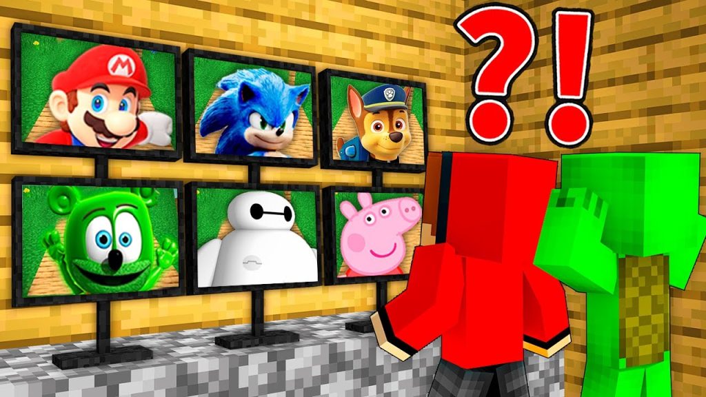 jj and mikey minecraft - Youtube Kids