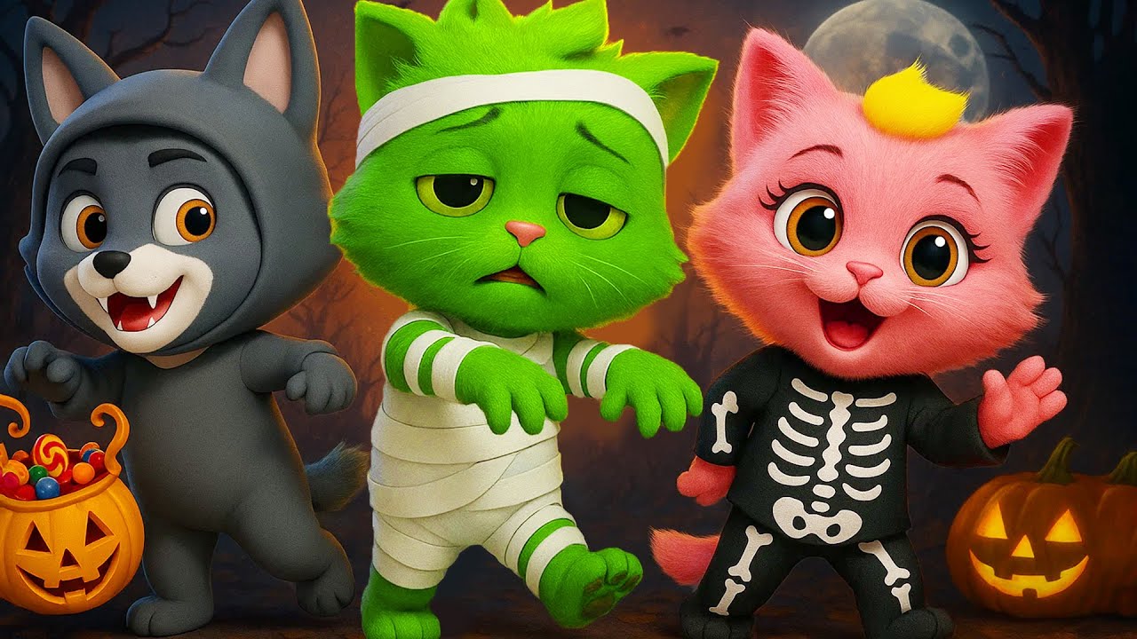 Halloween Knock-Knock + More Nursery Rhymes & Kids Songs - Youtube Kids