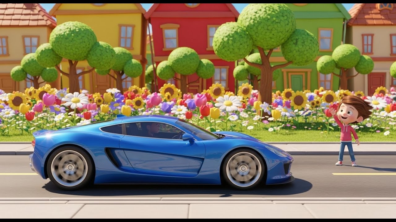 learning colors with cars - Youtube Kids