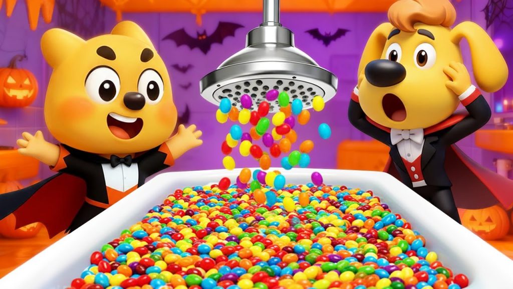 Magic Candy Shower - Youtube Kids