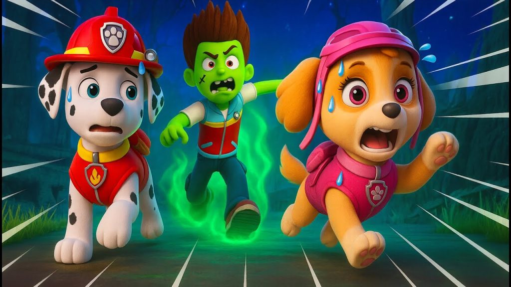 OMG... Ryder Becoming A Zombie - Youtube Kids