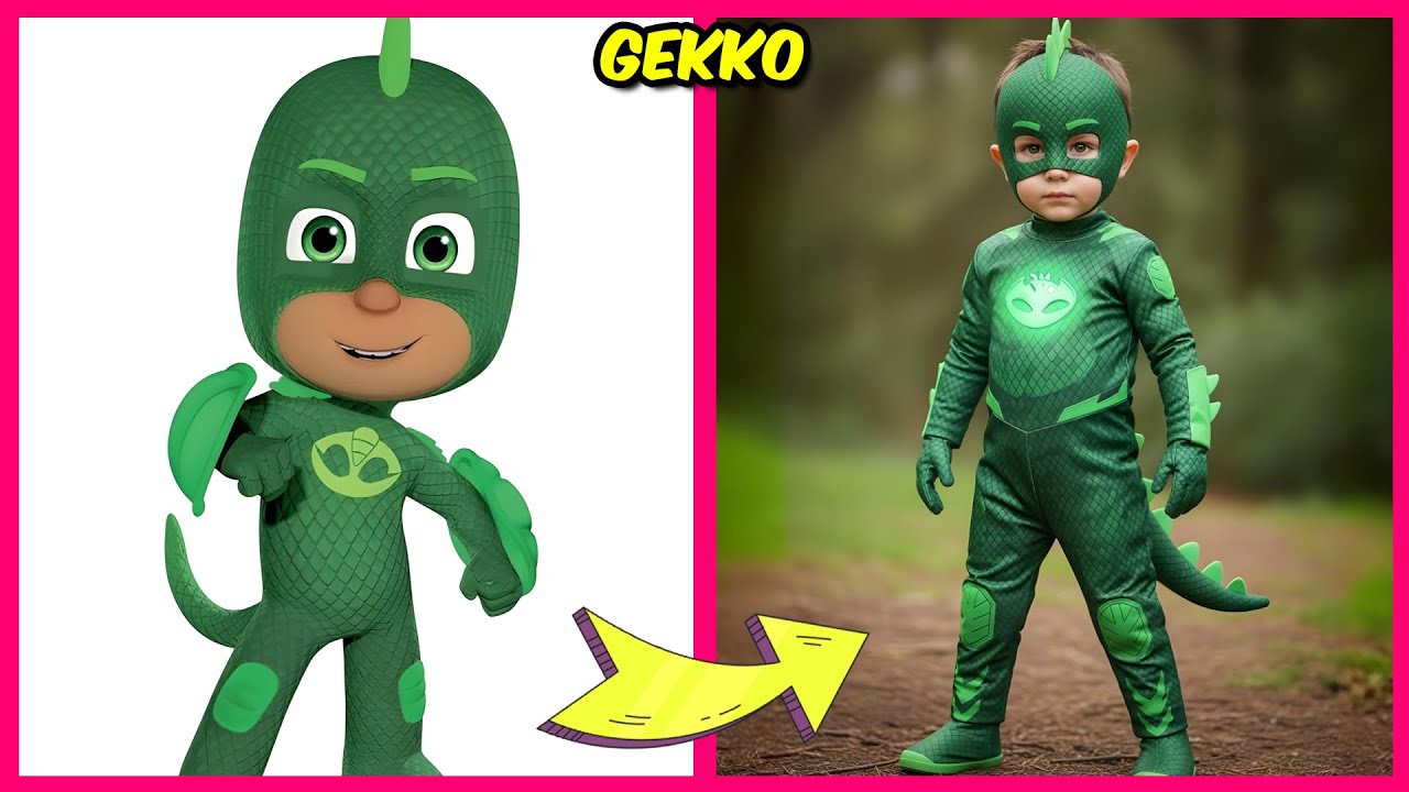 pj masks in real life - Youtube Kids