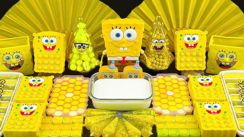 satisfying slime smoothie mixing - Youtube Kids