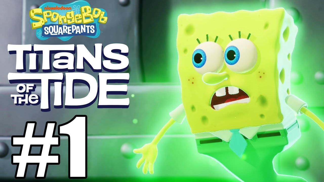 spongebob titans of the tide cutscenes - Youtube Kids