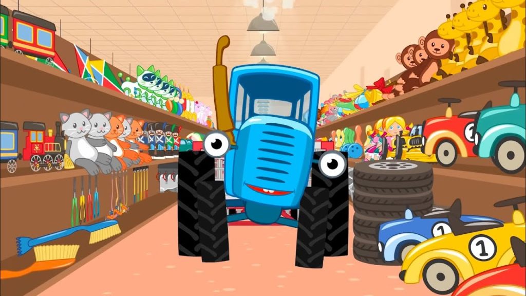 blue tractor - Youtube Kids