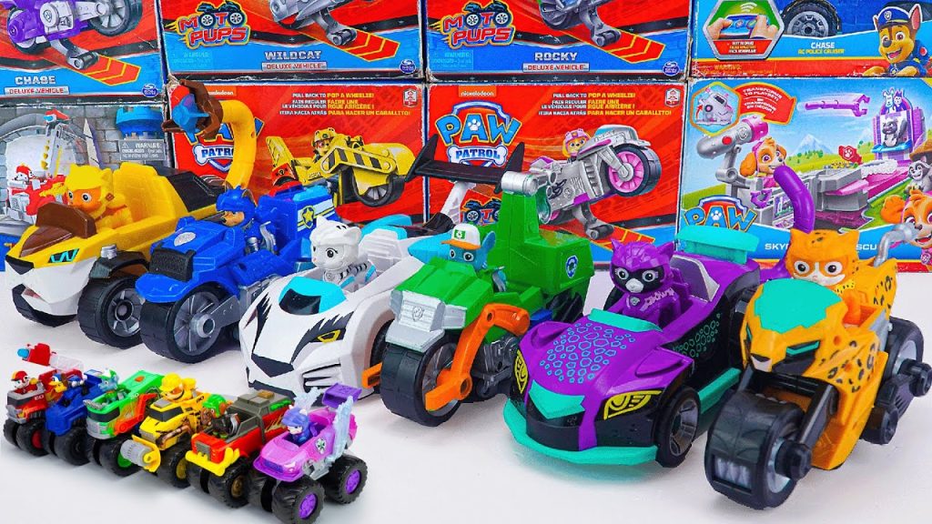 Paw Patrol Cat Pack Vehicles Toys - Youtube Kids