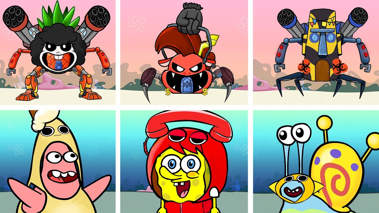 catnap meets spongebob - Youtube Kids