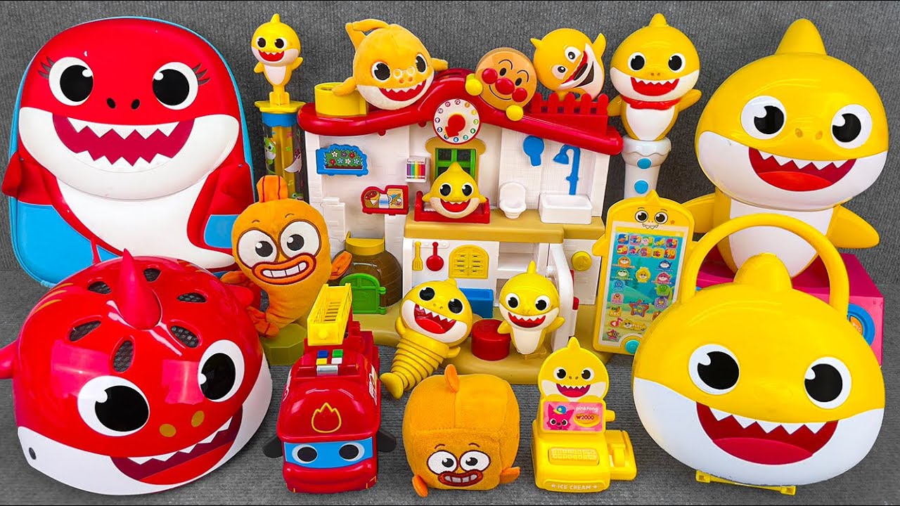 BABY SHARK Collection Unboxing - Youtube Kids