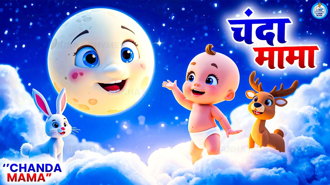 Nanha Munna Rhymes chanda mama door ke full song - Youtube Kids