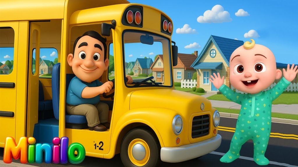 wheels on the bus cocomelon - Youtube Kids