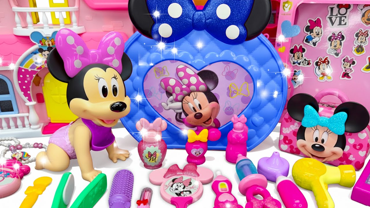 Set Unboxing de spa y belleza rosa de Minnie - Youtube Kids