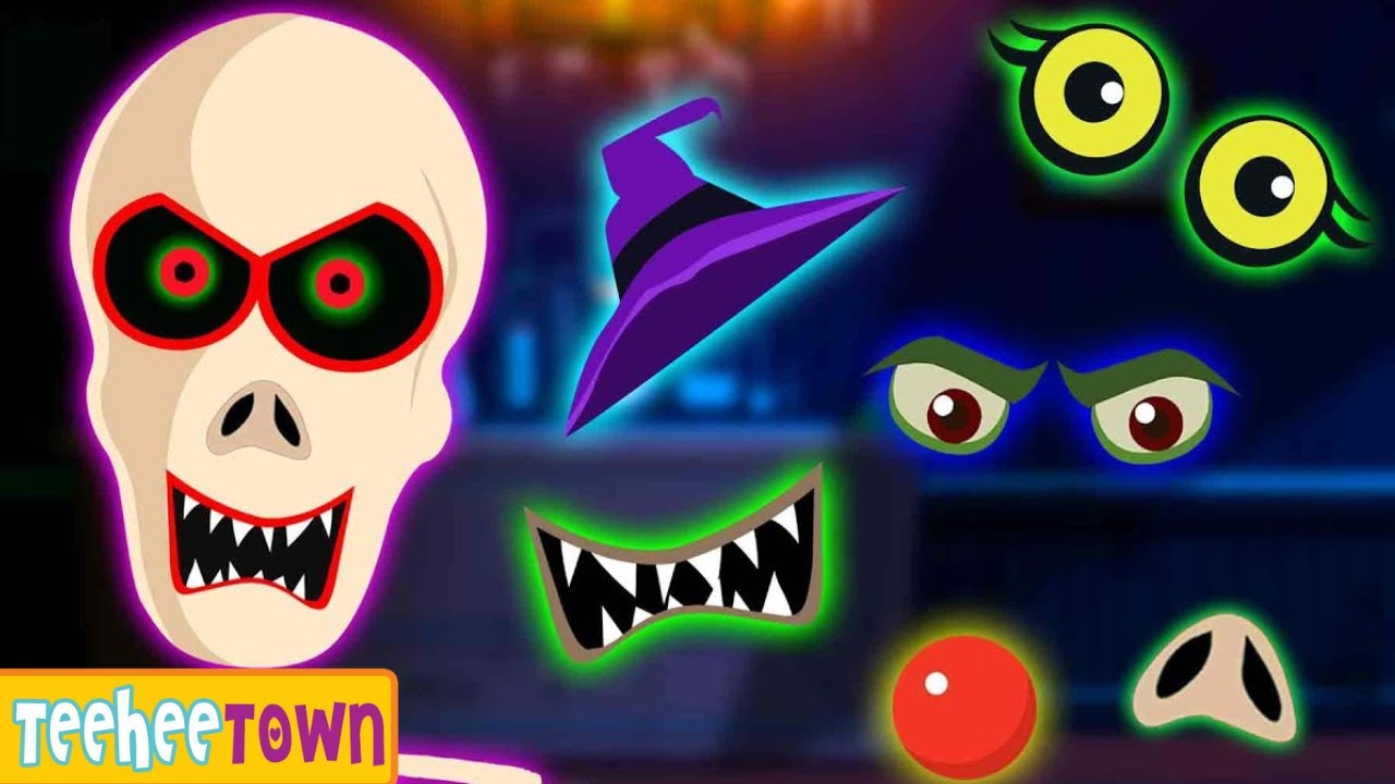 Missing Skeletons Spooky Face Song - Youtube Kids