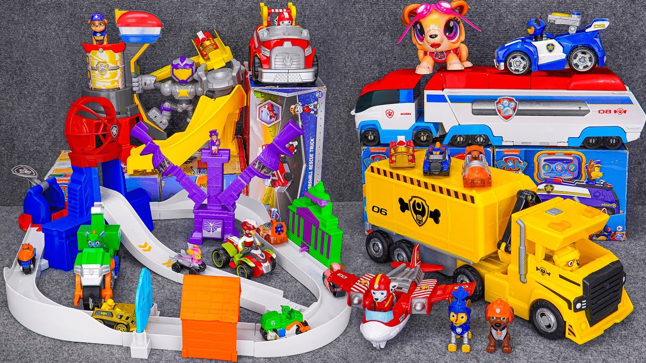 Paw Patrol Rescue Vehicle Collection - Youtube Kids
