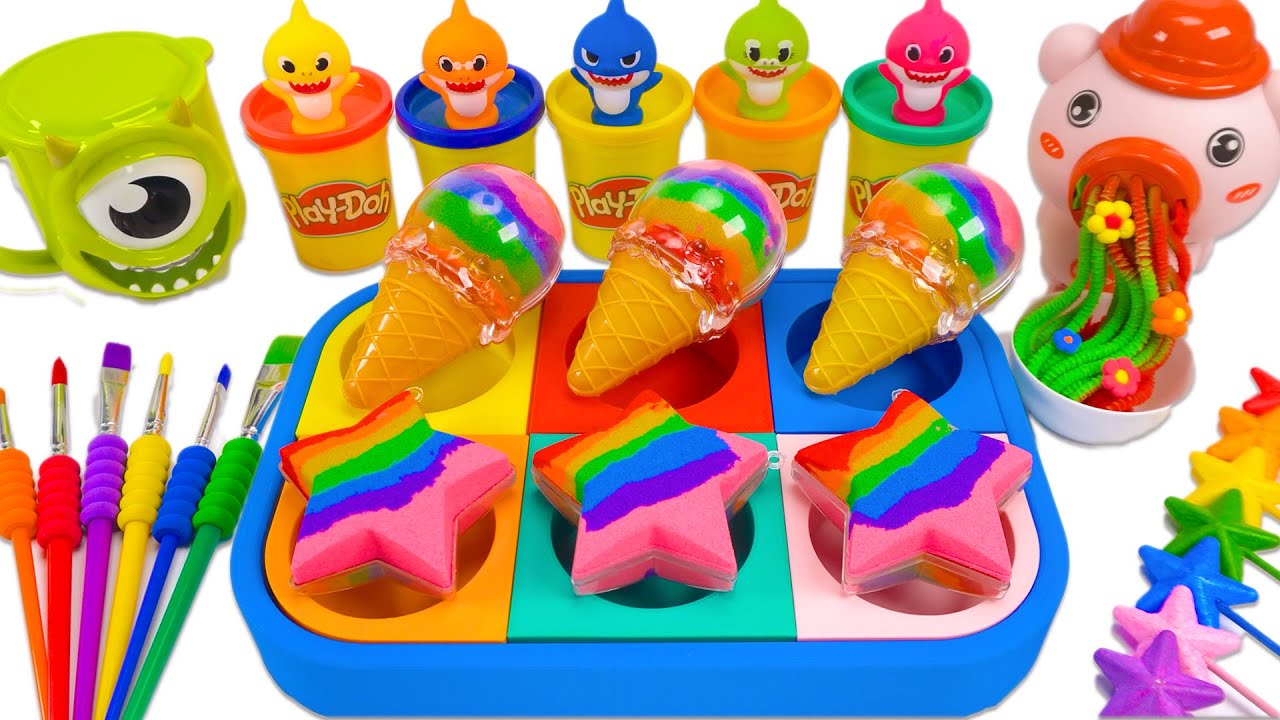 Kinetic Sand Stars - Youtube Kids