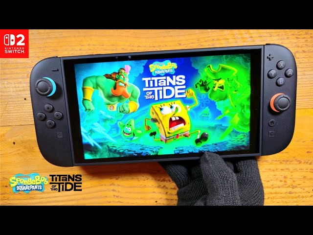 SpongeBob SquarePants: Titans of the Tide Nintendo Switch 2 Gameplay ...
