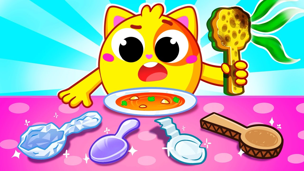let's test the spoons! which one is the best? - Youtube Kids
